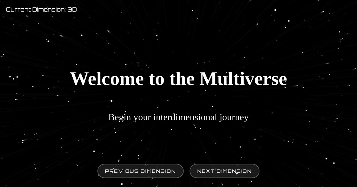 Multiversal Dimension Explorer