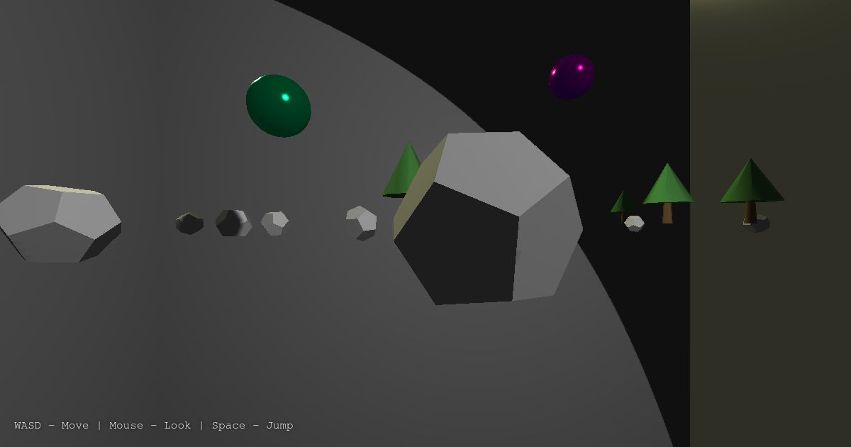 Raytraced WebGL Adventure
