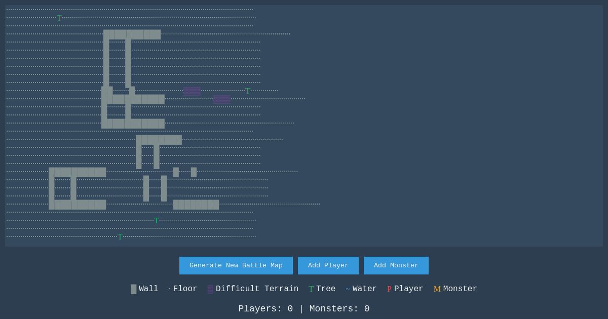 D&D Procedural Battle Map Generator