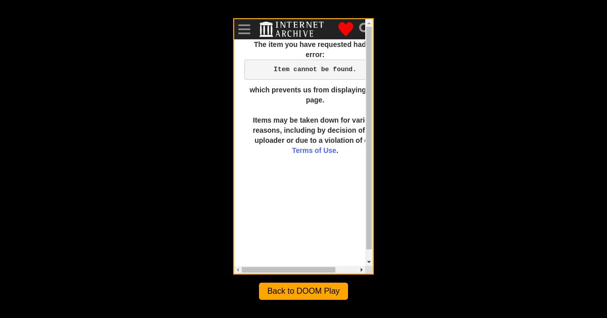 Play DOOM Shareware Version
