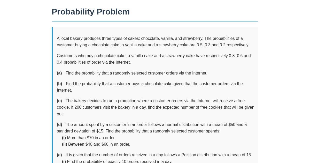 MathProblems.edu - Probability Problem