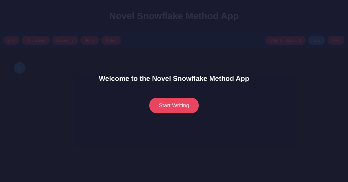 Novel Snowflake Method App