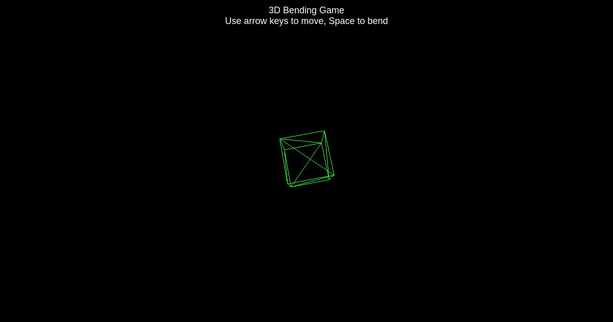 3D Bending Game